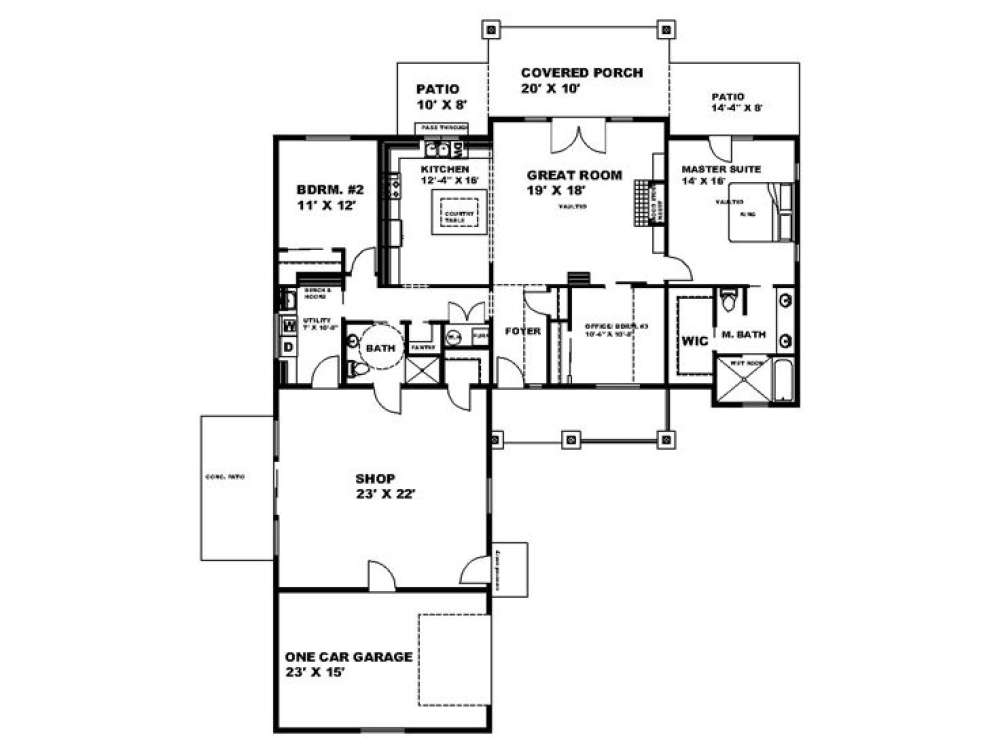 Plan 012H-0310 | The House Plan Shop