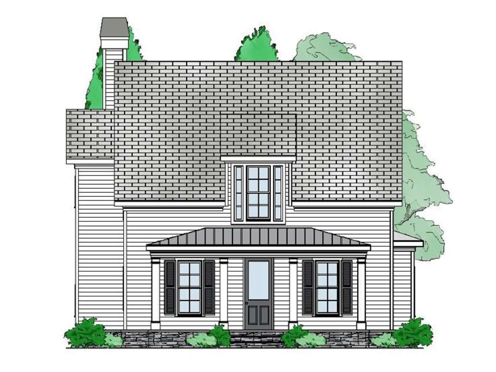 Plan 053H-0090 | The House Plan Shop